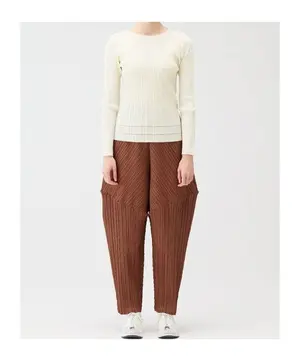 PLEATS PLEASE BY ISSEY MIYAKE Pleats Please Issey Miyake Pleated Pants