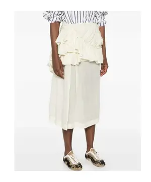 Dries Van Noten Ruffled Skirt