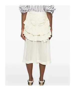 Dries Van Noten Ruffled Skirt