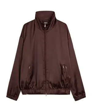 Y3 X Wales Bonner Satin Jacket - Aurora Coffee