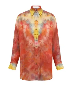 Zimmermann Tie-dye Shirt - Ruby Tie Dye