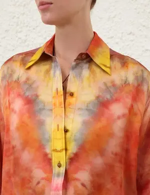 Zimmermann Tie-dye Shirt