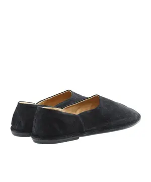 THE ROW Suede Slippers