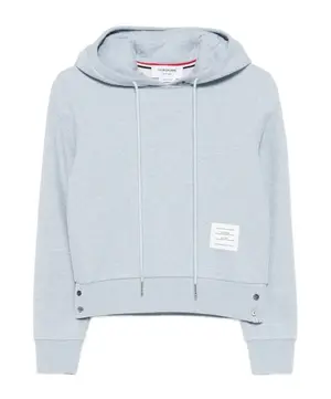 Thom Browne Logo-patched Hoodie