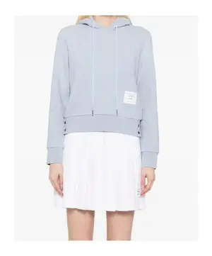 Thom Browne Logo-patched Hoodie