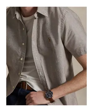 Polo Ralph Lauren Embroidered-logo Button-down Shirt