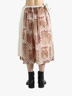 Comme Des Garçons Polka Dot Ruffled Shorts