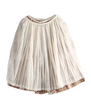 Comme Des Garçons Polka Dot Ruffled Shorts - Nude