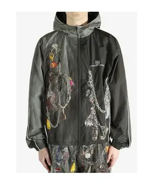 DOUBLET Embroidered Chain Sports Jacket