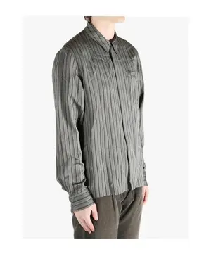Dries Van Noten Long Sleeved Striped Shirt
