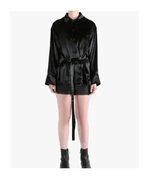 ANN DEMEULEMEESTER Coby Relaxed Lounge Shirt