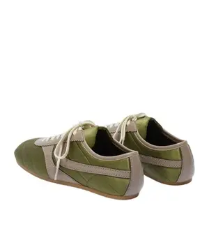 Dries Van Noten Quilted Satin Sneakers