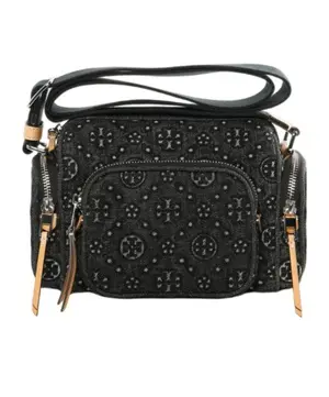 Tory Burch T Monogram Denim Pocket Crossbody Bag