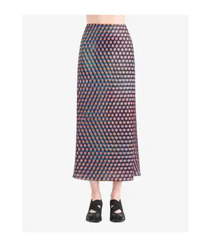 Dries Van Noten Layered Polka Dot Skirt