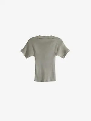 RIER Ribbed Knit T-shirt