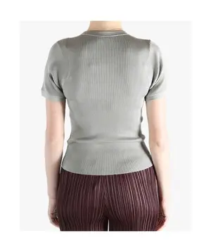 RIER Ribbed Knit T-shirt