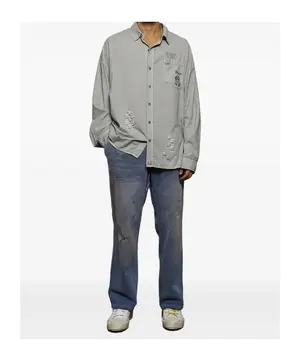 PALY HOLLYWOOD Oversized Long-sleeved Shirt