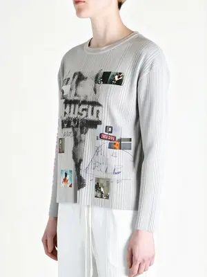 PALY HOLLYWOOD Hustlr Ribbed Long-sleeve T-shirt
