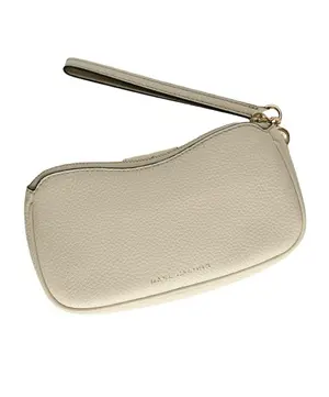 Marc Jacobs Turnlock Leather Clutch Bag