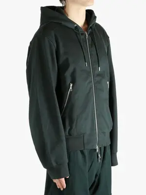 Dries Van Noten Long Sleeve Hooded Sweatshirt