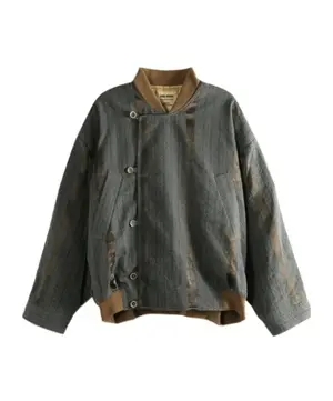 UMA WANG Jovan Jacket - Grey/brown