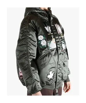 Cecilie Bahnsen Long-sleeved Cotton-padded Jacket