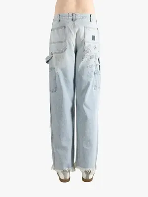 PALY HOLLYWOOD Studded Ripped Trousers