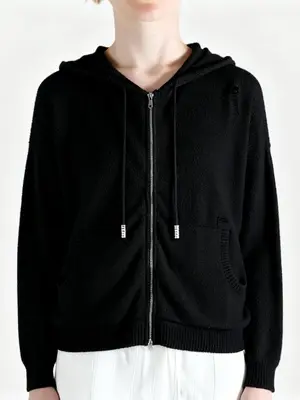 PALY HOLLYWOOD Long-sleeved Knitted Hoodie