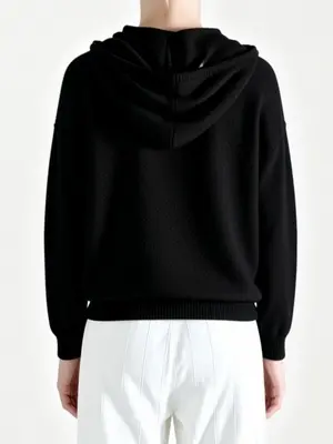PALY HOLLYWOOD Long-sleeved Knitted Hoodie