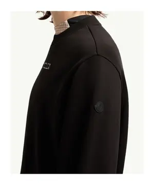Moncler Cotton Fleece Logo Sweatshirt