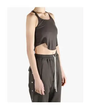 Rick Owens Racerback Crop Top