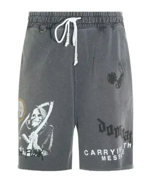 PALY HOLLYWOOD Drawstring Athletic Shorts