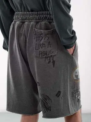 PALY HOLLYWOOD Drawstring Athletic Shorts
