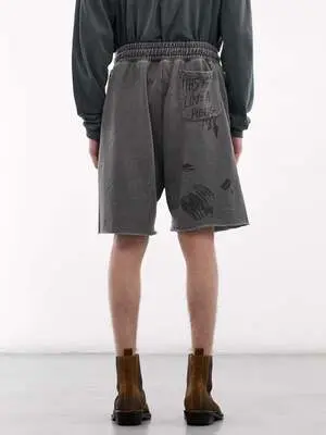 PALY HOLLYWOOD Drawstring Athletic Shorts