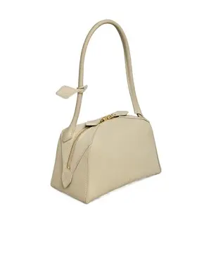 Alaïa Le Bouledogue Small Bag In Nubuck