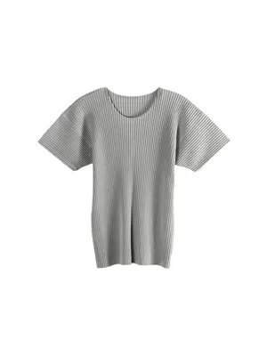 Issey Miyake Homme Plissé Basic Pleated T-shirt