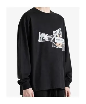 Givenchy Graphic Printed Long-sleeved T-shirt