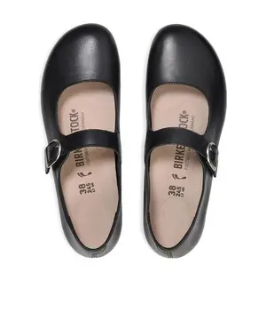 BIRKENSTOCK Buckle Mary Jane Style Ballet Flats