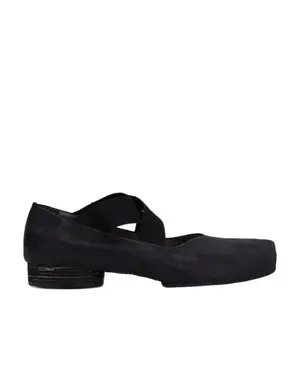UMA WANG 30mm Square-toe Ballerinas - Black