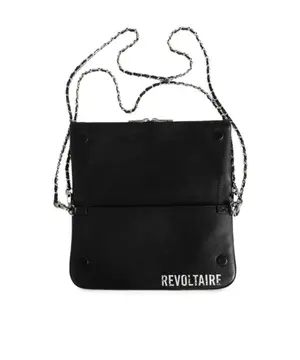 Zadig&Voltaire Rock Arty Tag Clutch With Chain Strap