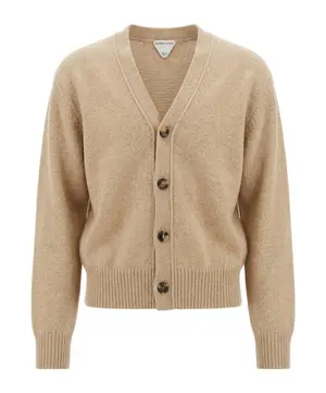 Bottega Veneta Intrecciato Elbow-patch Cardigan