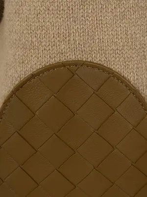 Bottega Veneta Intrecciato Elbow-patch Cardigan