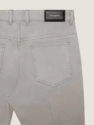 Givenchy Straight Fit Folded Effect Jeans