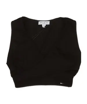Alaïa Sleeveless Vest - Black