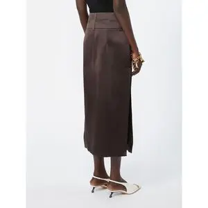 Sportmax Belt Loop Midi Skirt