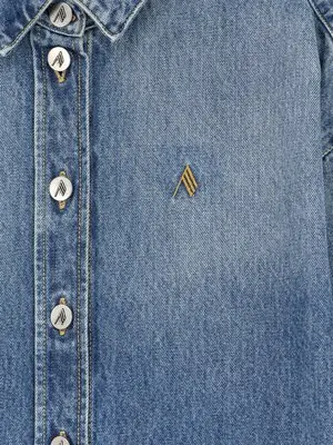 Attico Long-sleeve Denim Shirt