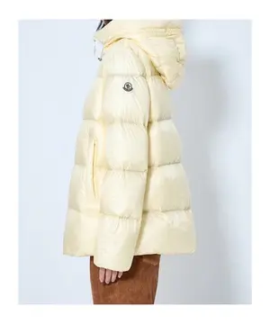 Moncler Serittes Zip-up Padded Jacket - Yellow