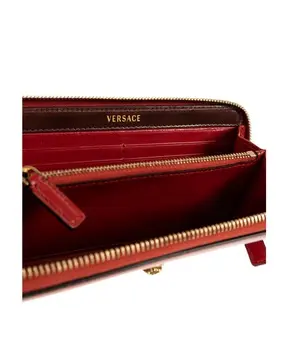 Versace Emblème Zipped Wallet