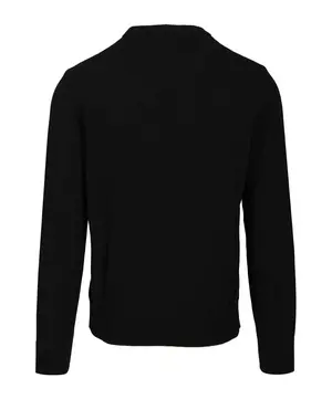 Emporio Armani Crewneck Knitted Jumper - Black