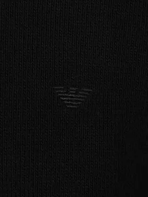 Emporio Armani Crewneck Knitted Jumper - Black